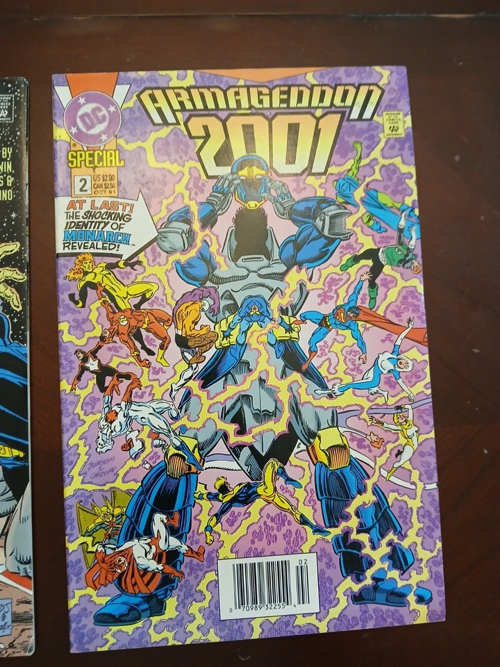 Armageddon 2001 #1-2 War of the Gods 1-4 1991 complete set DC Comics ...