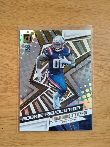 RHAMONDRE STEVENSON 2021 PANINI DONRUSS "ROOKIE REVOLUTION" RC FOOTBALL ...