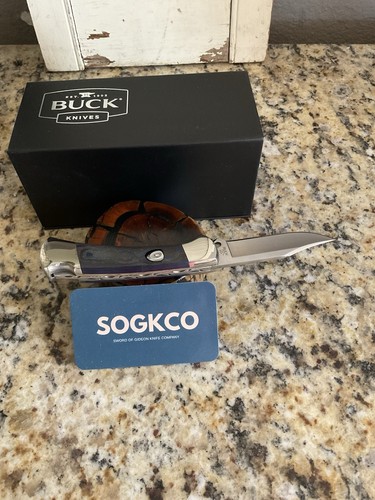 Buck Custom 112 Ranger Nickel Elite Magnacut Knife With File Work | eBay