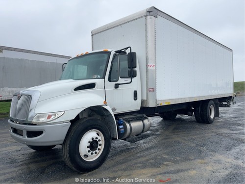 2018 International 4300 26' S/A Enclosed Box Truck Cummins ISB6.7 A/T ...