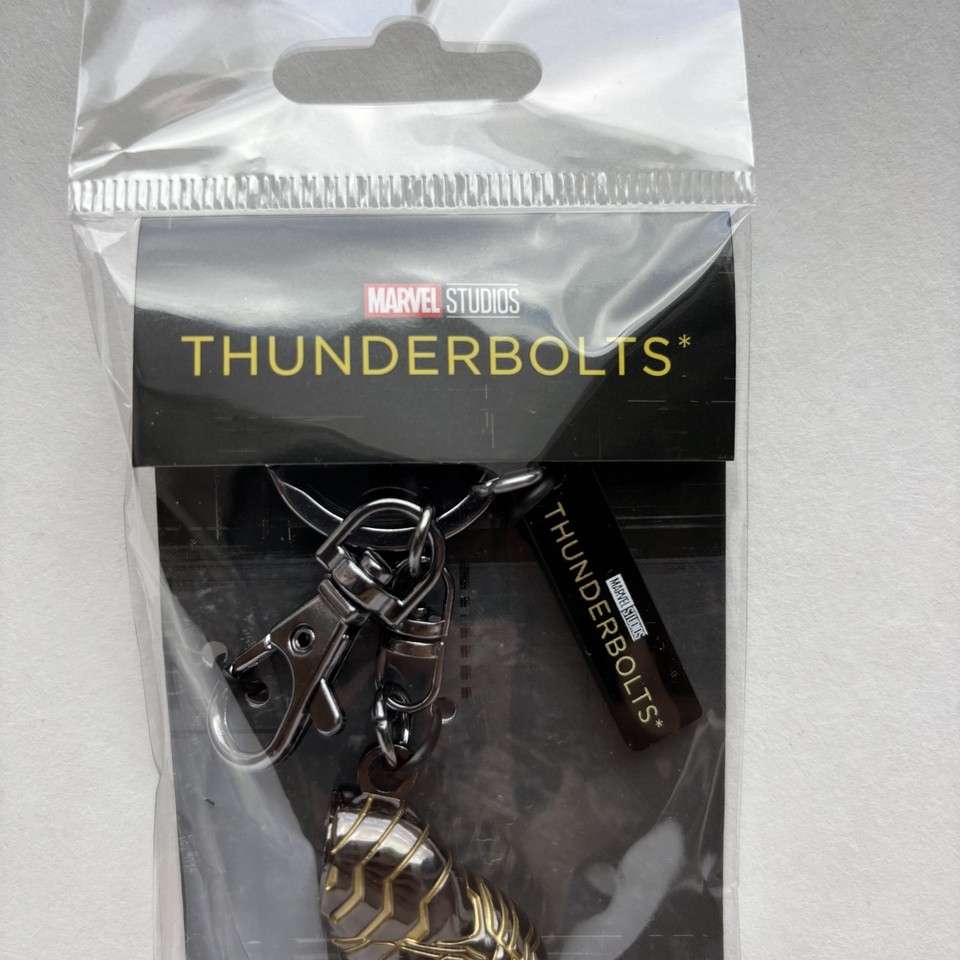 THUNDERBOLTS Bucky Arm Keychain Winter Soldier Key Ring MARVEL Studios ...