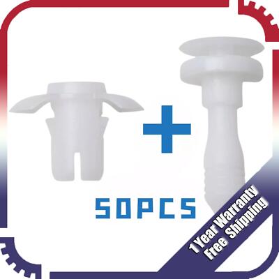 50 Door Lower Trim Panel Clip Push Type Retainer for 2000-2005 Ford ...