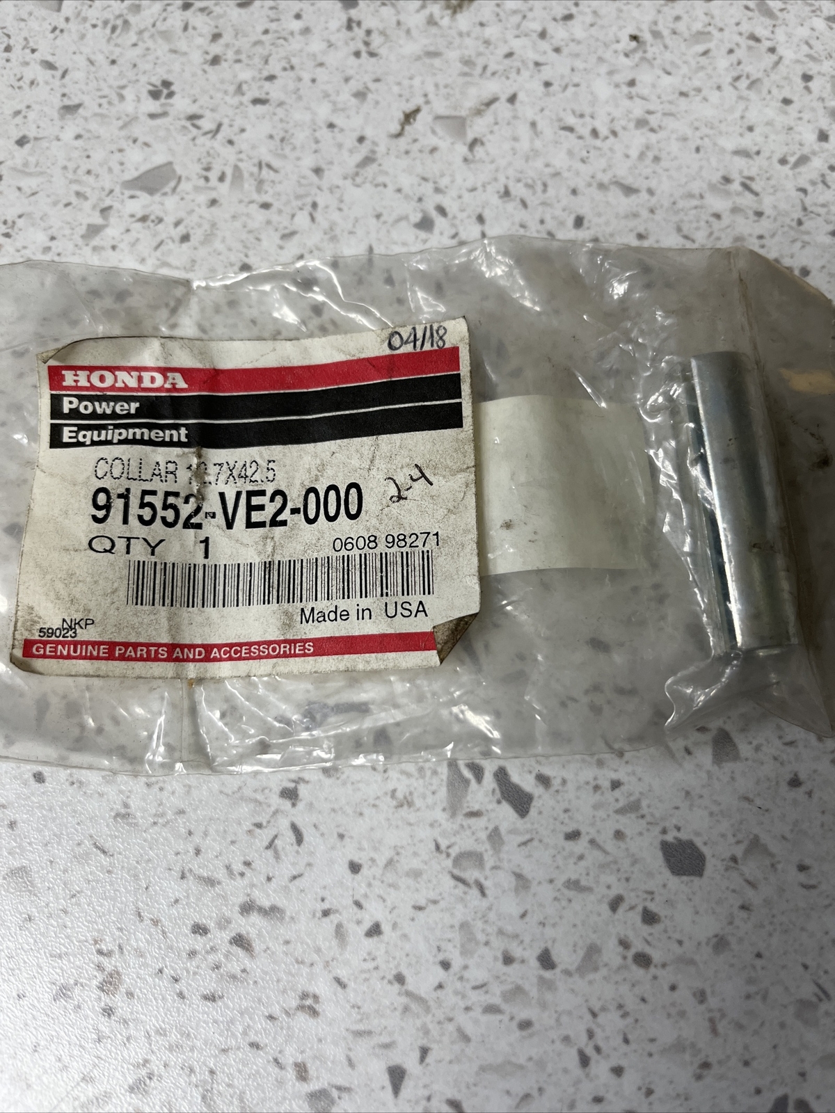 Honda OEM Collar L. Stay #91552-VE2-000 | eBay