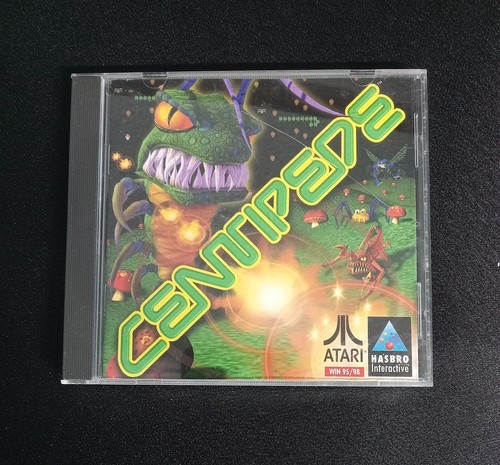 CENTIPEDE (PC, CD-ROM 1998) Windows 95/98 Atari Hasbro Interactive ...