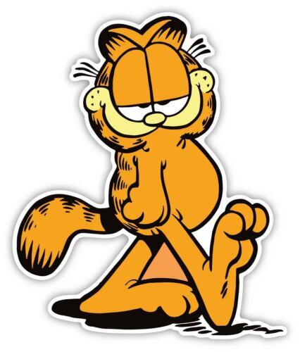 Garfield Sticker vintage cartoons 90s | eBay