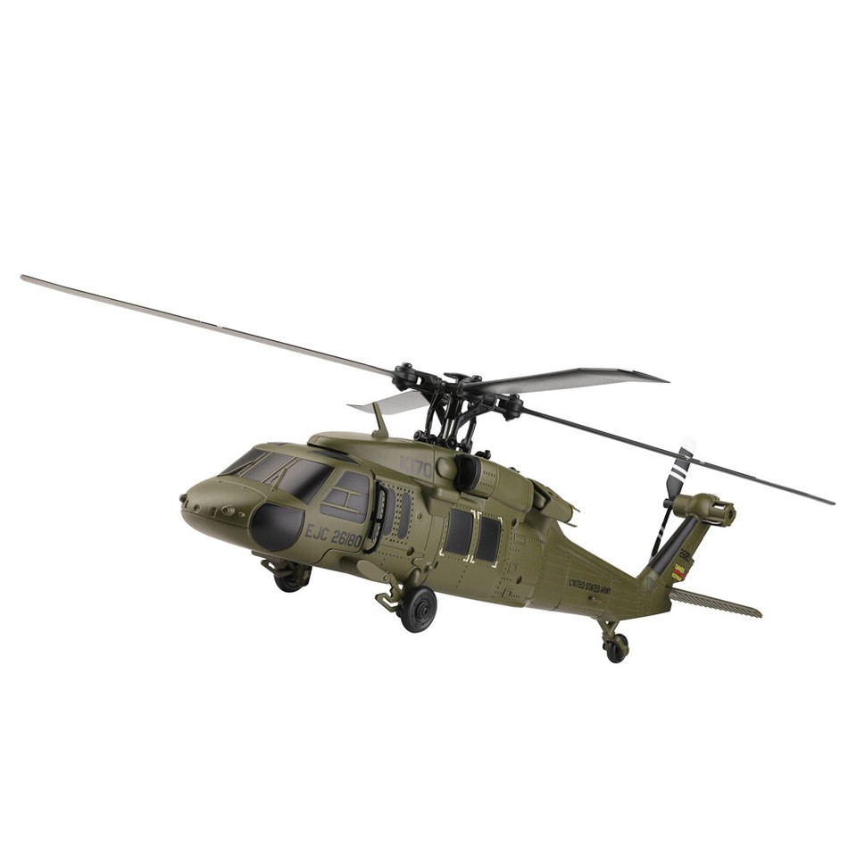 Wltoys K170 UH-60L Black Hawk 4CH 6-Axis Gyro Aircraft RC RTF Helicopter | eBay