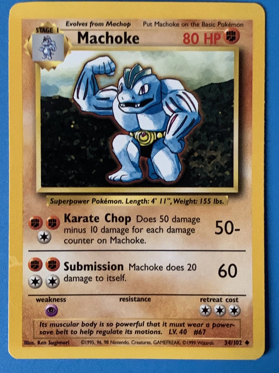 Machoke Card