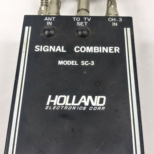 Holland Electronics Model SC-3 Signal Combiner & Archer Splitter with ...