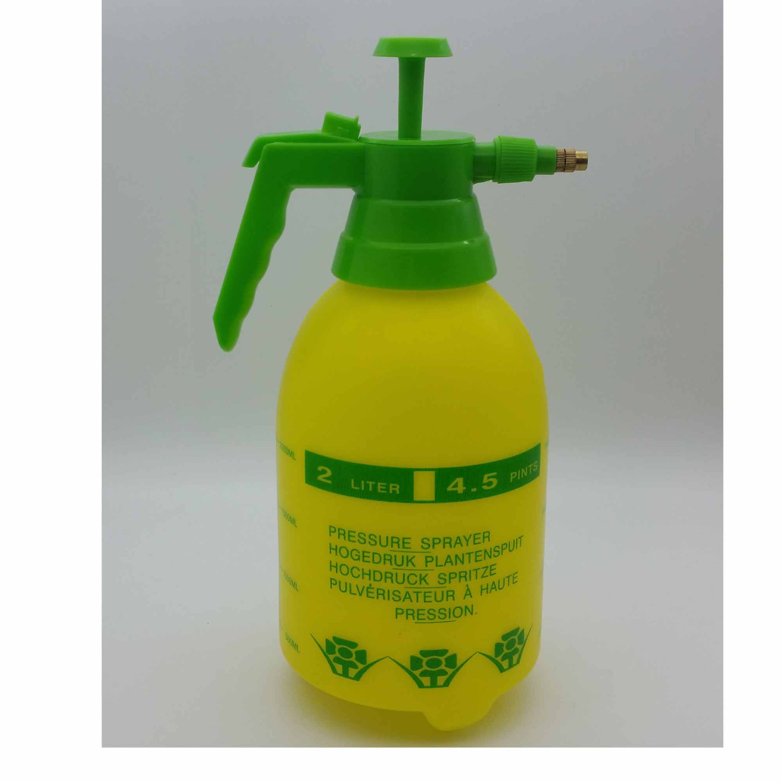 2LTR Garden Seedling Mist Spray Pressure Bottle Manual Weed Pump Seed ...