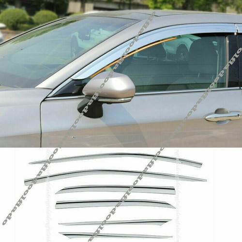 Fit For Toyota Avalon 19-22 Silver Window Visor Vent Sun Shade Rain ...