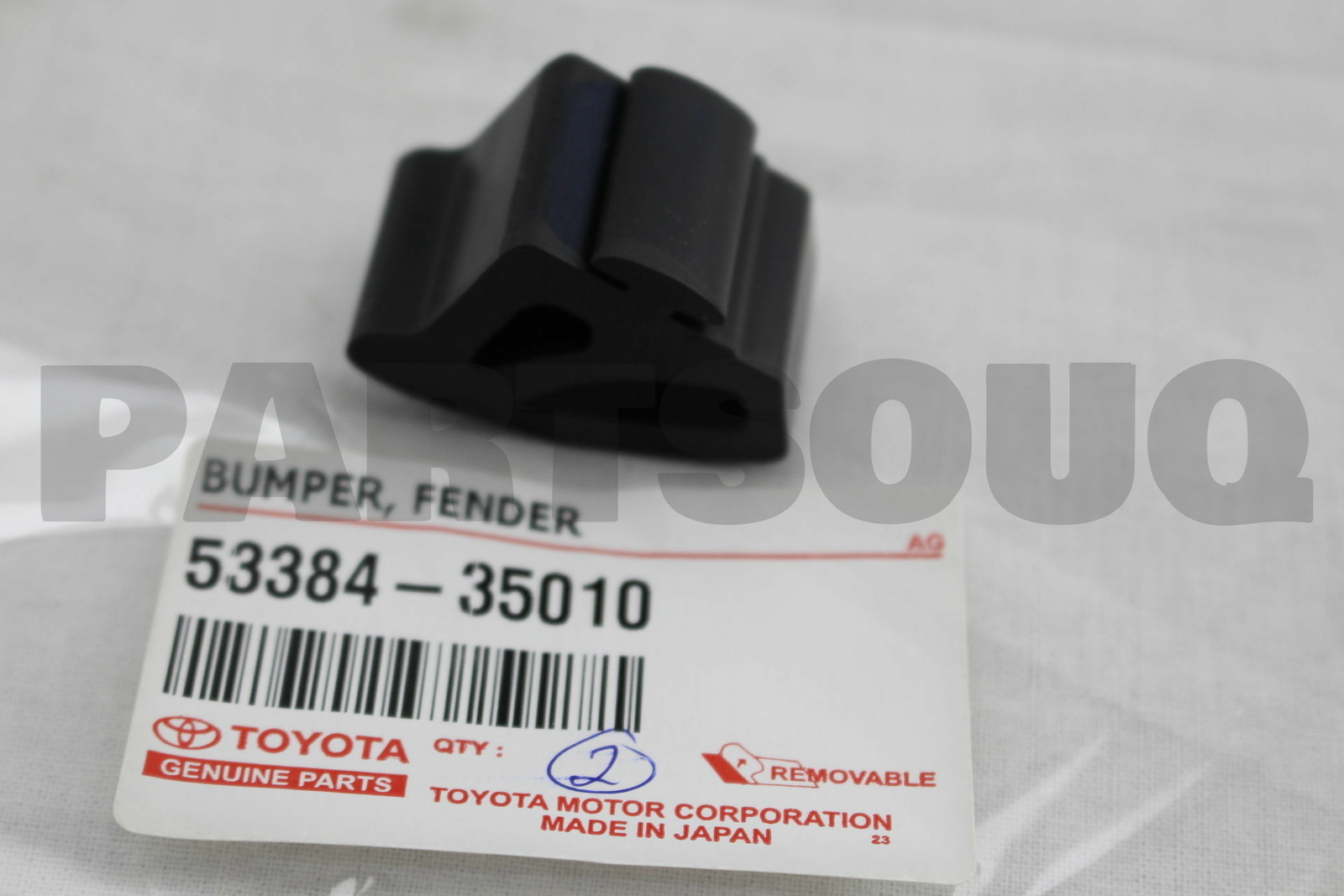 5338435010 Genuine Toyota BUMPER, FENDER TO HOOD 53384-35010 | eBay