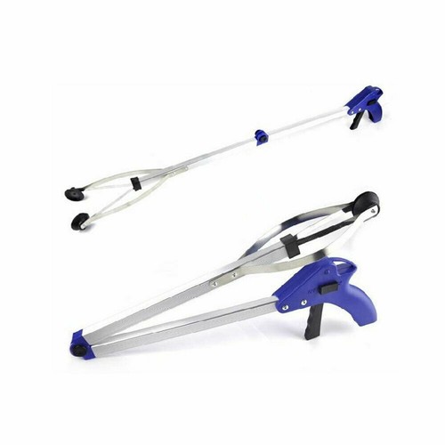 Foldable Pick Up Reaching Claw Gripper Helping Hand Tool Grabber Shoes ...
