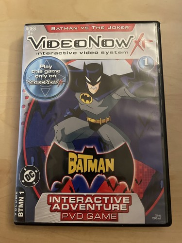 VIDEONOW PVD GAME INTERACTIVE VIDEO SYSTEM BATMAN VS THE JOKER | eBay
