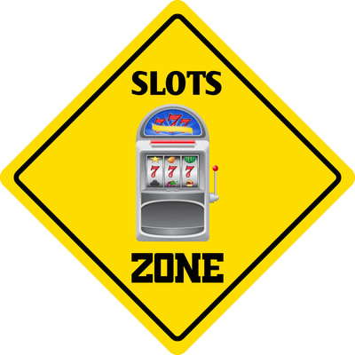 *Aluminum* Slot Machine Zone Funny Metal Novelty Sign 12"x12" | eBay