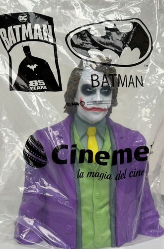 Cinemex Batman 85th Anniversary Dark Knight Heath Ledger Joker Popcorn ...