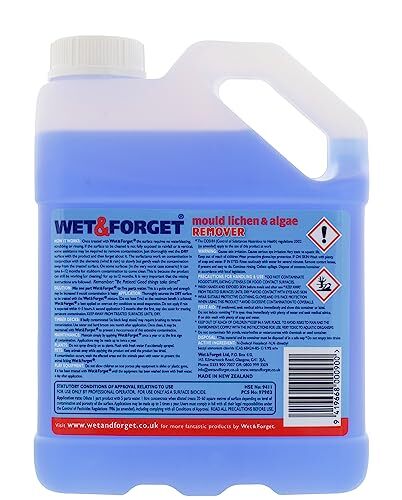 Wet & Forget Mould, Lichen & Algae Remover, Outdoor Cleaning Solution ...