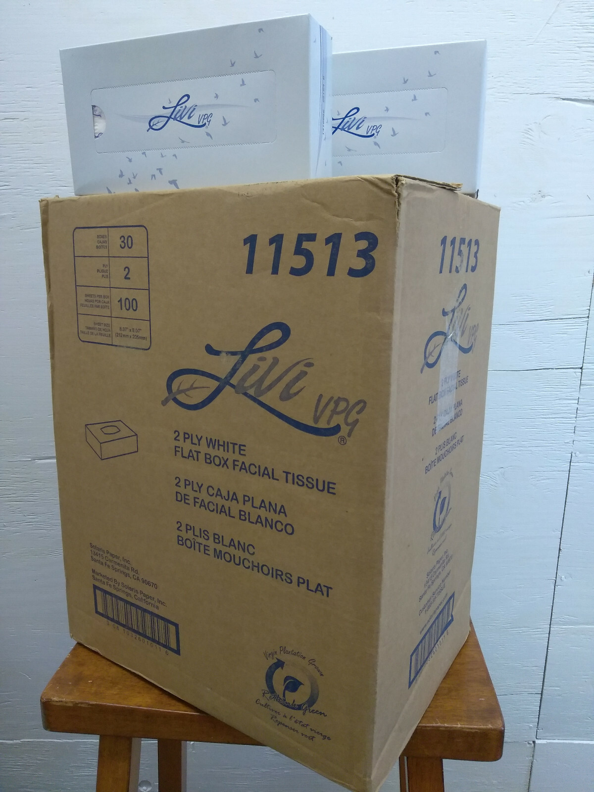 Livi Solaris Paper 2-ply Facial Tissue 11513 for sale online | eBay