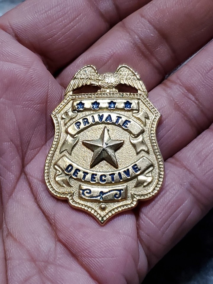 Private Detective Lapel Pin | eBay