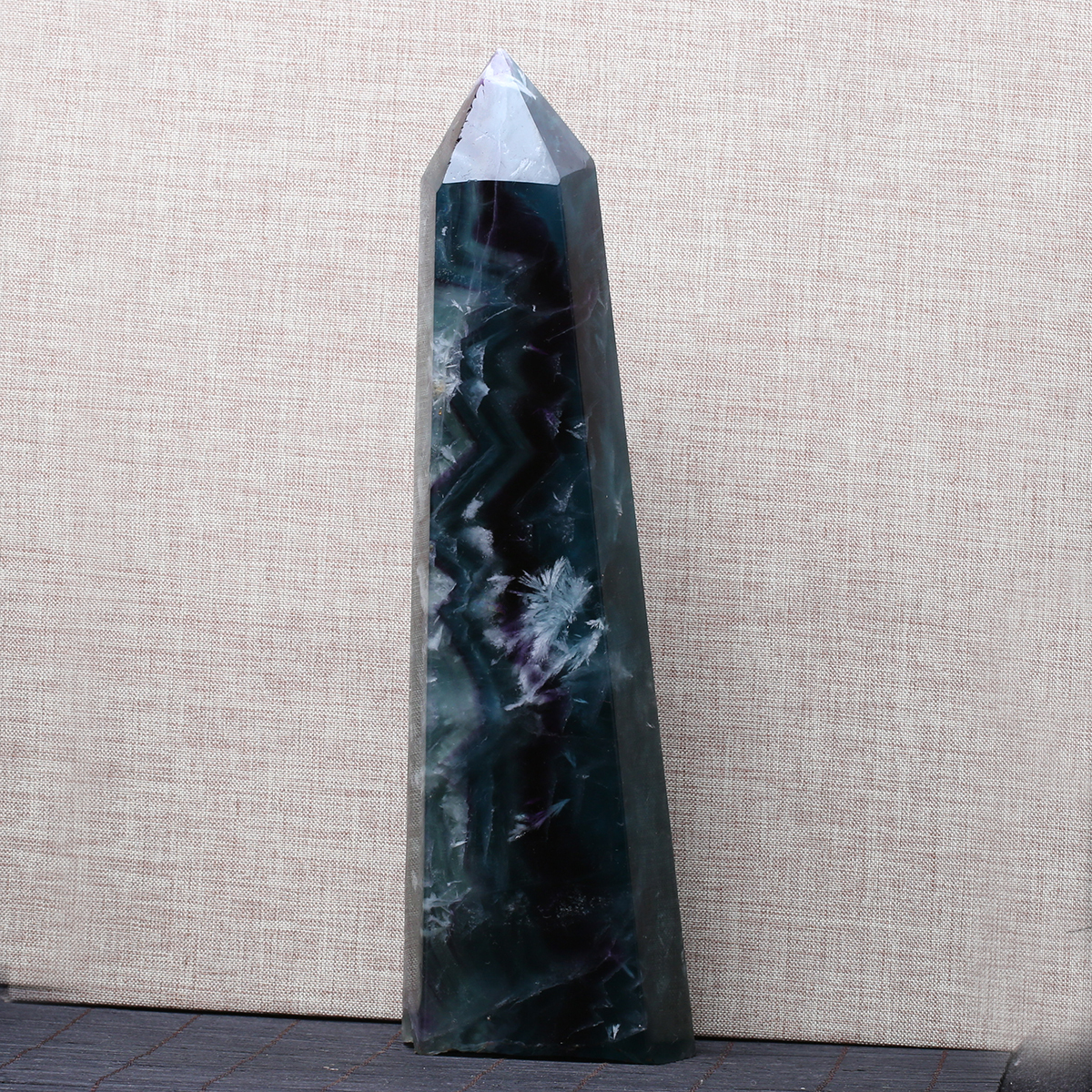 2158g Natural snowflake fluorite Quartz crystal specimen cure D135 | eBay
