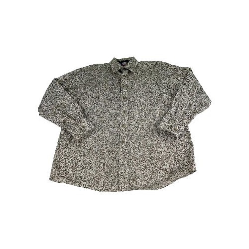 WRANGLER Mens George Strait White Brown Floral Long Sleeve Size L ...