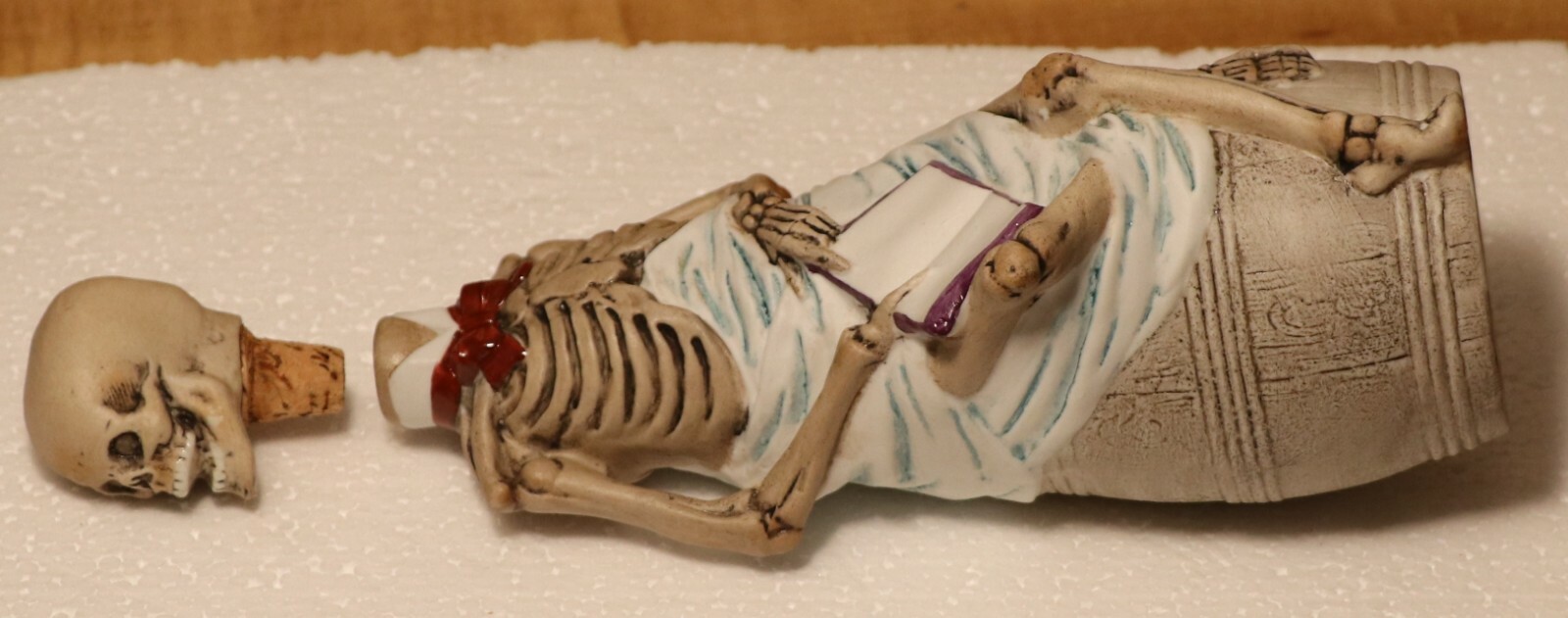 Skeleton Waiter on Barrel by Bohne Söhne Antique German Character ...