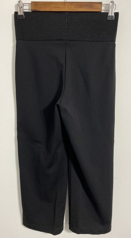 Nygard Slims Ponte Slimming Capri Pants Compression Waistband Black ...