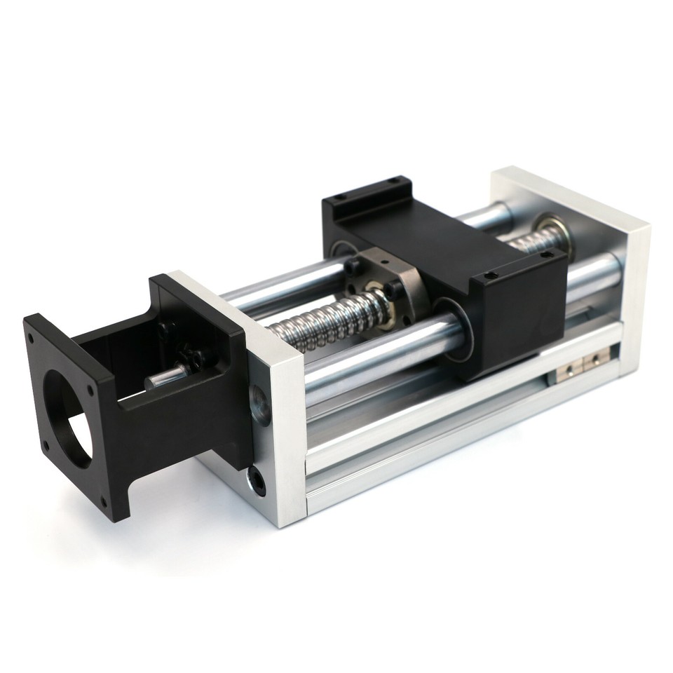 12 inch Stroke Linear Motion Router/Robot Module Guideway Ballscrew ...