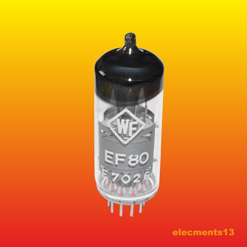 EF80 WF VACUUM PENTODE RF/IF TUBE USED TESTED IN NORM = EF800 EF860 | eBay