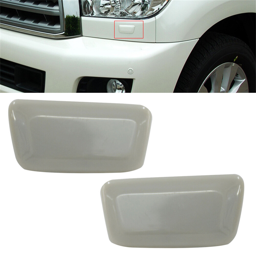 Headlight Washer Cover Left & Right Replacement Fit For Toyota Sequoia ...