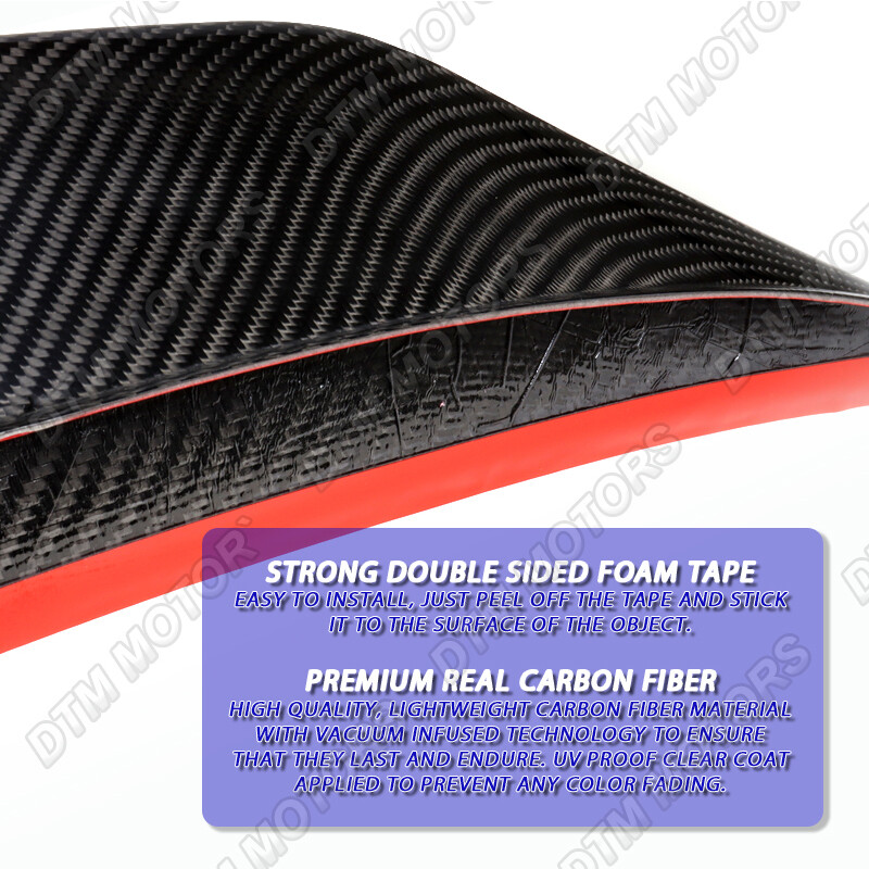 For 11-14 Infiniti M37 M56 M35 Q70 Carbon Fiber Rear Duckbill Trunk ...