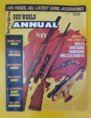 Vintage 1973 GUN WORLD ANNUAL Magazine | eBay