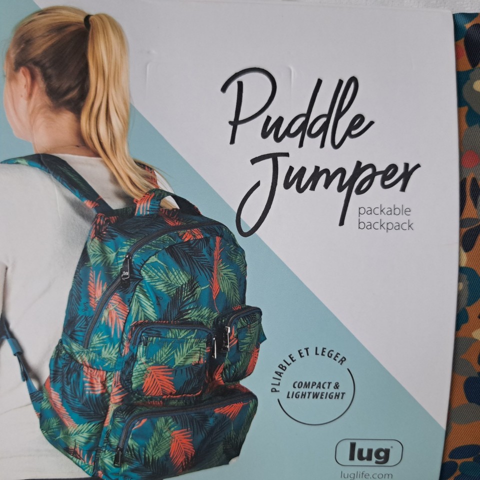 Lug Puddle Jumper Packable Backpack Wild Amber New | eBay