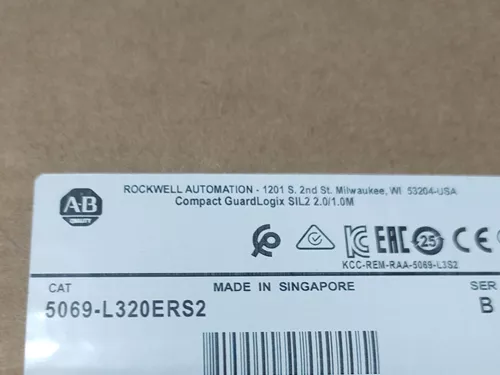 Sealed in Box GuardLogix 5380 Compact SIL2 2.0/1.0M AB 5069-L320ERS2 | eBay