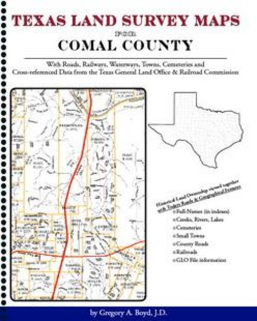 Texas Land Survey Maps for Comal County - Genealogy | eBay