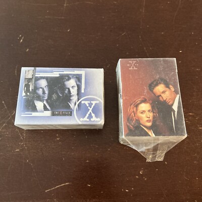 LOT (2) VINTAGE UNOPENED THE X FILES TRADING CARD SETS GENUINE ...
