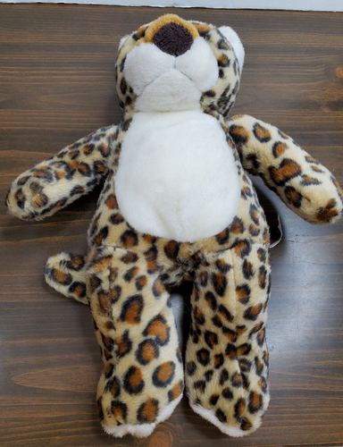 Animaland Cheetah Plush Stuffed Animal Vintage 15" Zipper back pouch ...
