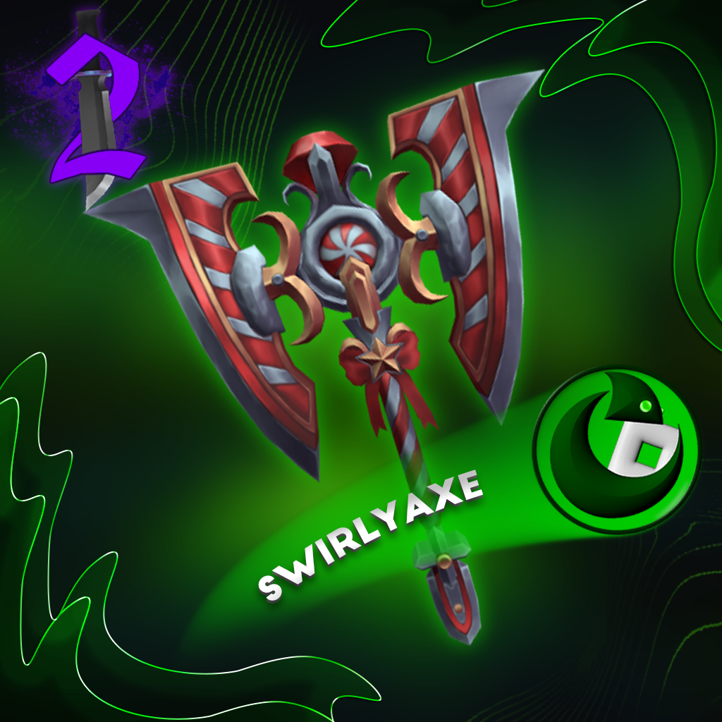 Swirly Axe | Murder Mystery 2 | MM2 | Roblox | Cheap and Fast | eBay