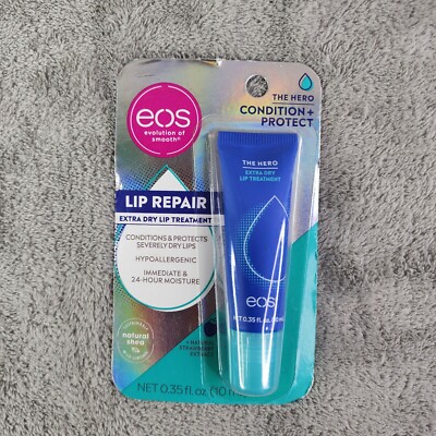 eos The Hero Extra Dry Lip Treatment, Natural Strawberry Extract .35 fl ...