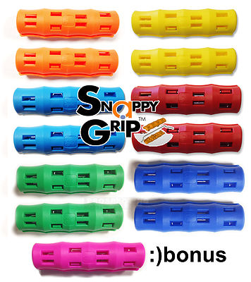 SNAPPY GRIP RAINBOW VARIETY PACK Ergonomic Replacement Bucket Handles ...