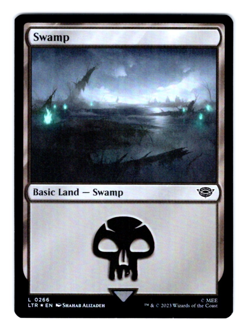 Magic Swamp Foil 0266 LTR Lord of the Rings | eBay