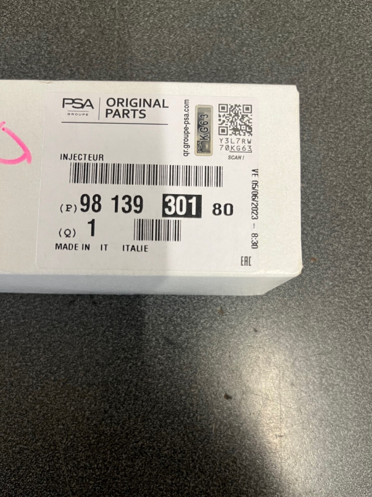 Genuine PSA AdBlue Injector Citroen Peugeot Vauxhall 1.5 Blue HDi ...