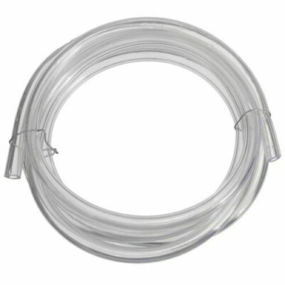 Clear PVC Pipe Hose Petrol Oil Fuel Line 4mm x 6mm X 1 Metre Length ...