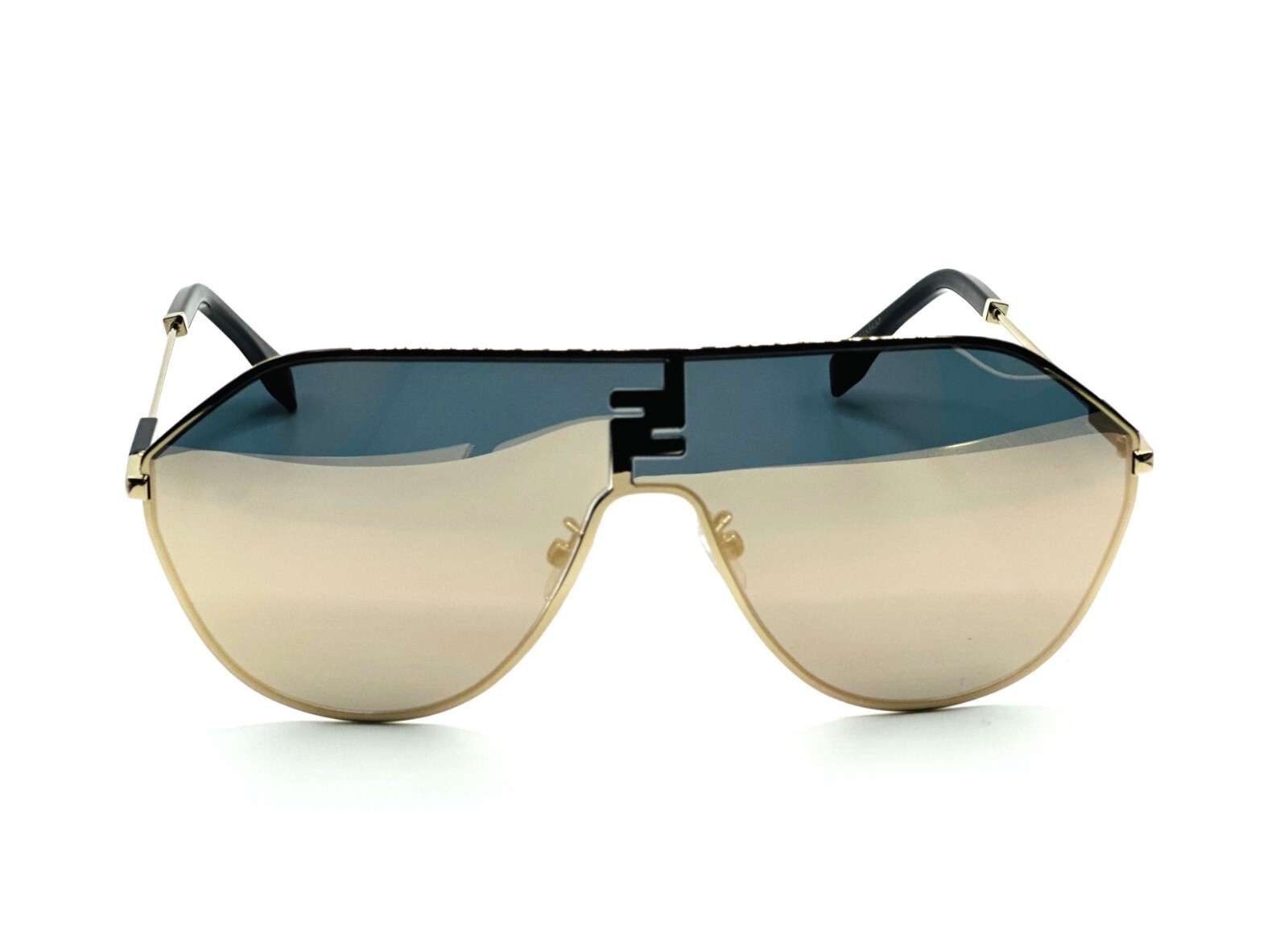 FENDI FE40080U 32G Clear Gold/Brown Mirror 65-9-145 Sunglasses for sale ...