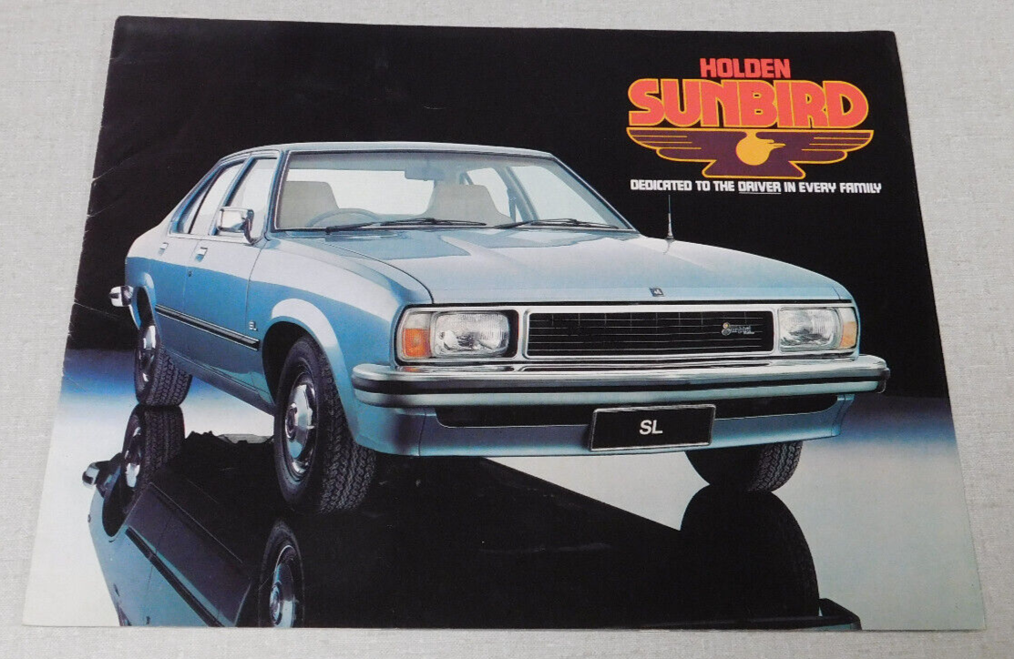 1978 General Motors Holden Sunbird advertising brochure | eBay