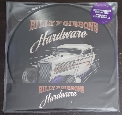 BILLY F GIBBONS Hardware PICTURE DISC Vinyl LP New Sealed | eBay