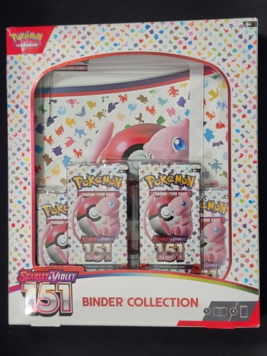 Pokemon 151 Binder Collection - Scarlet & Violet 151 - New, Factory ...