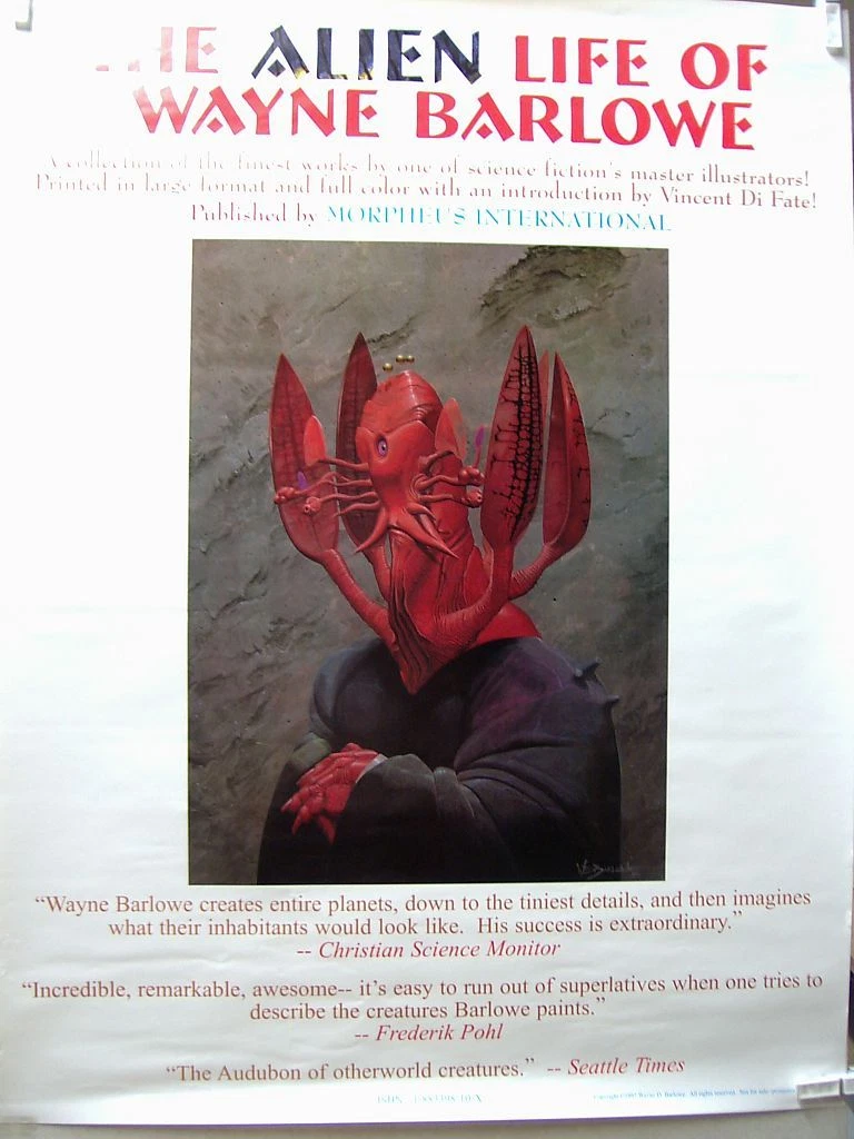 Alien Life Of Wayne Barlowe