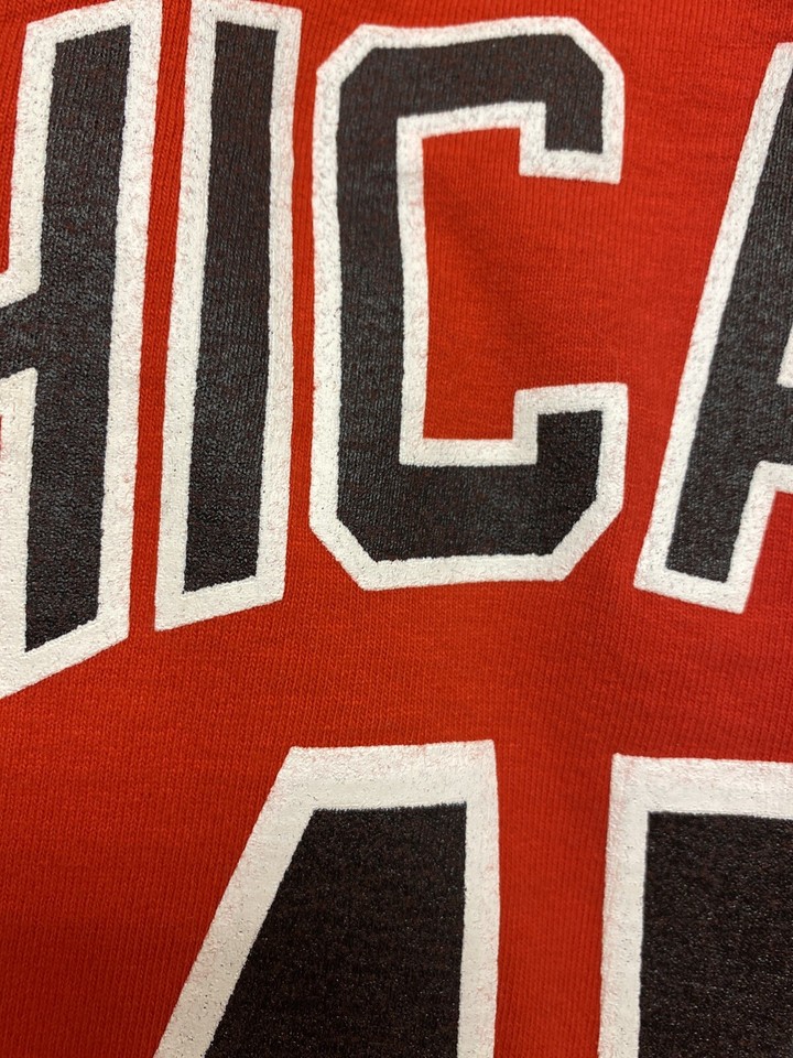 VTG Michael Jordan #45 Chicago Bulls Red Shirt Mens Large He’s Back ...