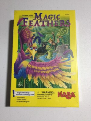 HABA Magic Feathers - A Magical Floating Feather Game for Ages 4 and Up ...