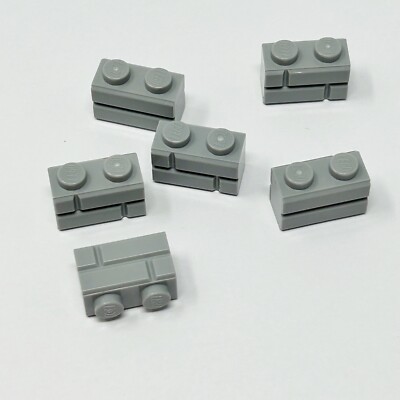 98283 LEGO Parts Brick Modified 1x2 Masonry Brick Profile LIGHT BLUISH ...